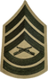 USMC Gunnery Sergeant Sew-On Chevron – Second Tour Uniforms
