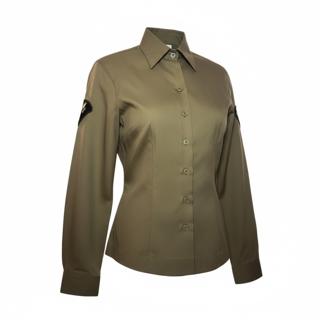US ARMY Enlisted Female Army Green Service Uniform (AGSU) Long Sleeve ...
