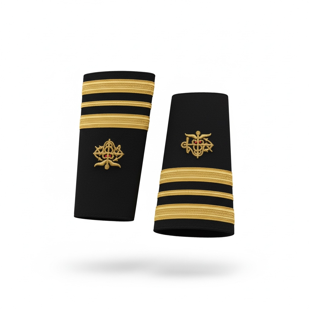 USPHS Soft Shoulder Boards Lieutenant Commander – Second Tour Uniforms