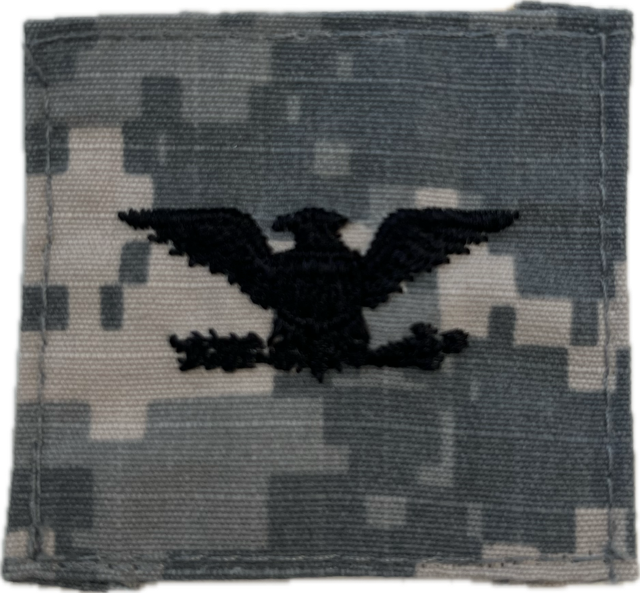 US ARMY Sew On Colonel Rank – Second Tour Uniforms