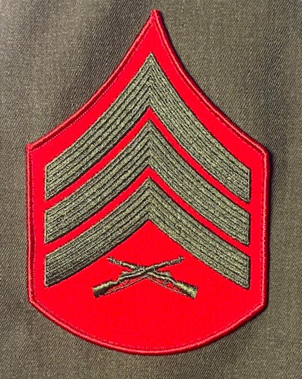 USMC Enlisted Male Green Service Coat - Sergeant – Second Tour Uniforms