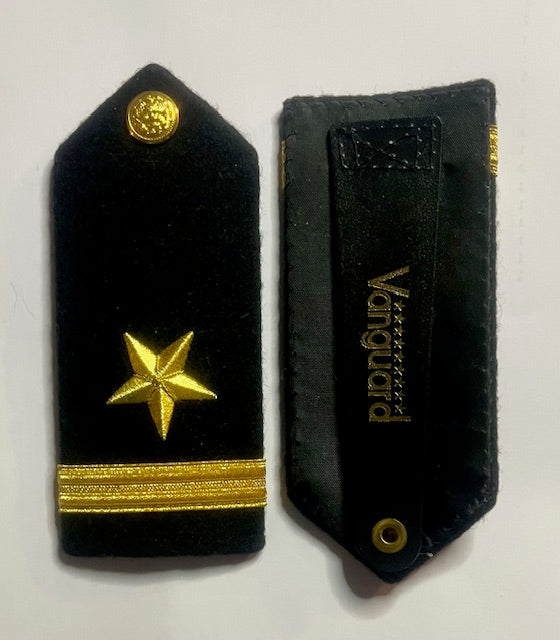 US NAVY Hard Shoulder Board - Line Officer - Ensign – Second Tour Uniforms