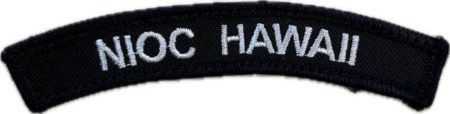 US NAVY UIM Rocker: NIOC HAWAII – Second Tour Uniforms